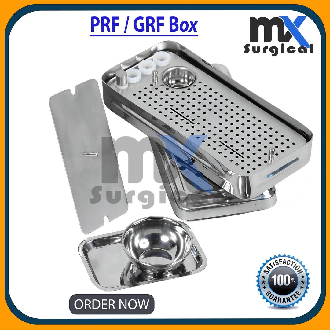 Dental PRF Box GRF System Platelet Rich Fibrin Implant Surgery Membrane ...