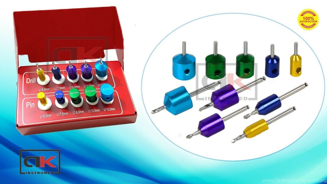 Dental Drill Guide and Implant Positioning Kit Titanium Guided Surgery ...