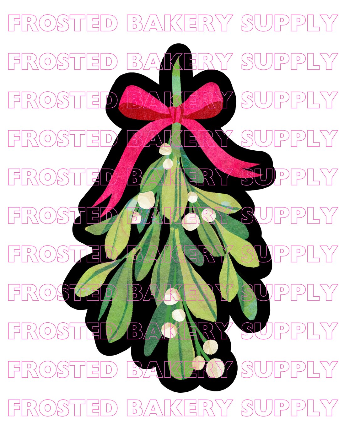 Mistletoe Cookie Cutter STL Files - Etsy