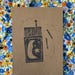 Magic Matchbox Linocut Print: Handmade Witchcraft Art - Etsy