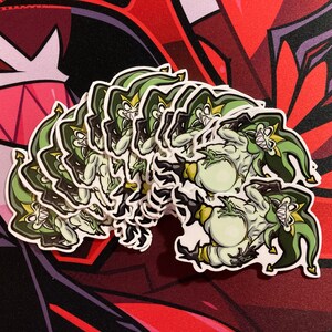 Mammon Greed Fan Made Pin up Helluva Boss Sticker - Etsy