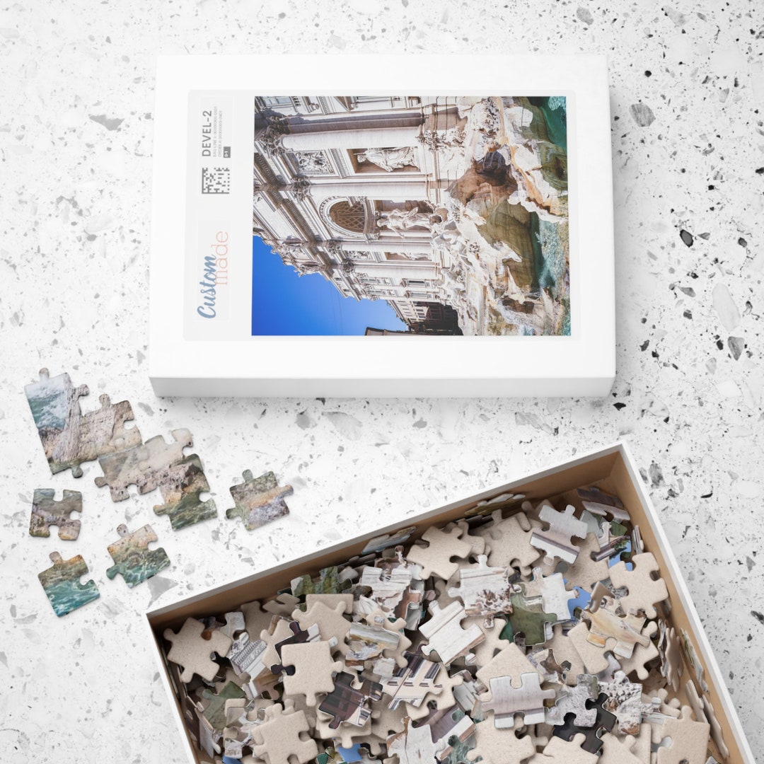 Trevi Fountain Puzzle, Rome Puzzle, Landscape Photography Puzzle ...
