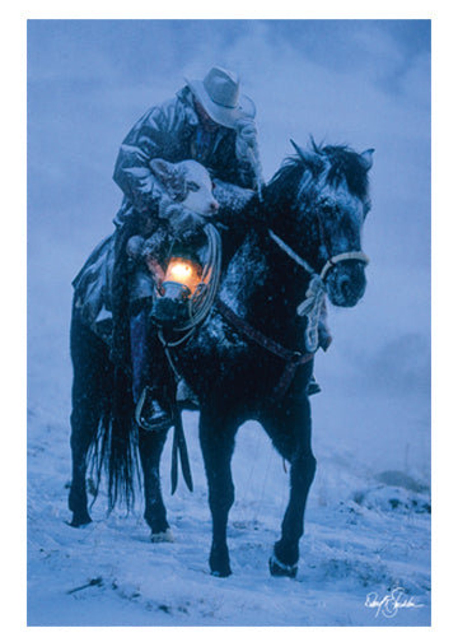 Winter Save Note Card - Etsy