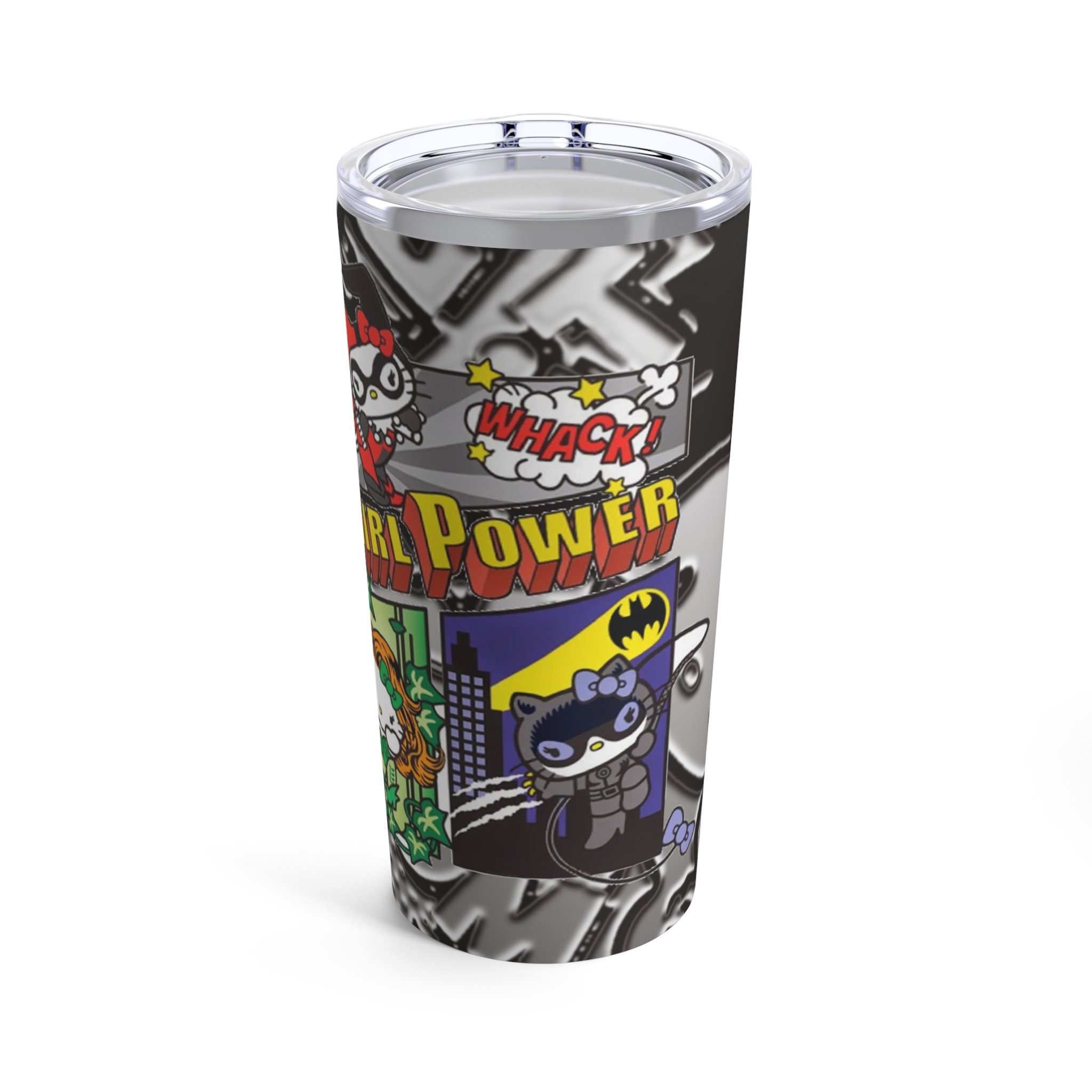 Hello Kitty DC Power Girls Comic Tumbler 20oz - Etsy