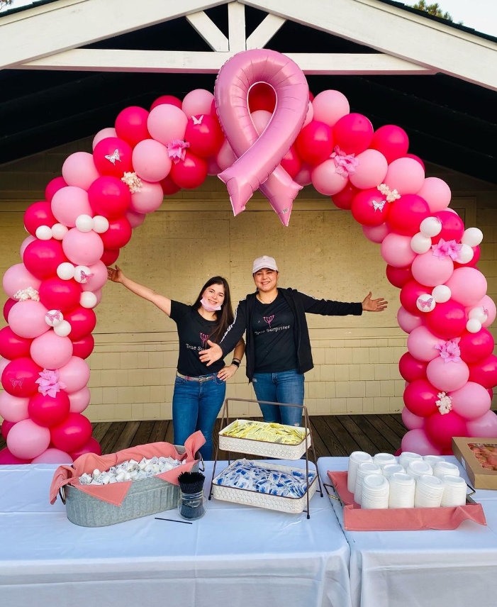 Breast Cancer DIY Balloon Garland | Breast Awareness Month | Balloon ...