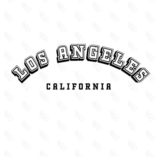 Los Angeles Font - Etsy