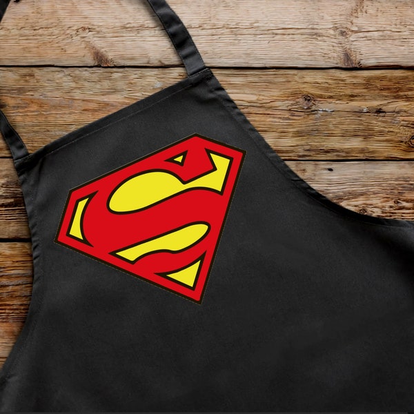 Superhero Apron - Etsy