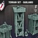 Badlands Guard Towers | Tabletop Terrain Set | by Forbidden Prints ...