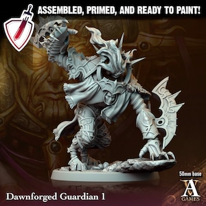 Dawnforged Guardian | Miniatures by Archvillain Games | Resin Mini for ...