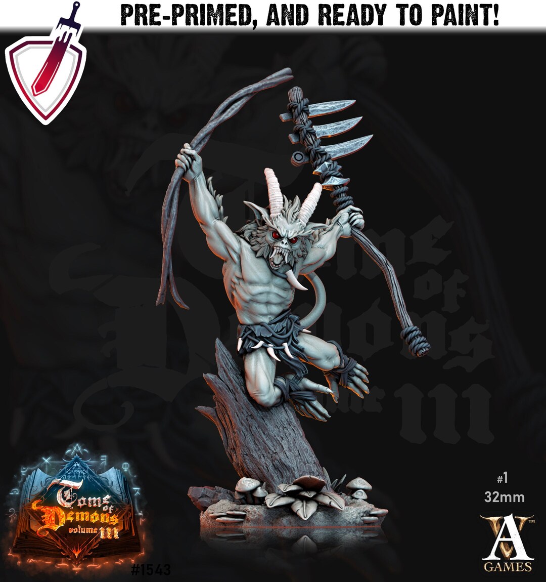 Teraton Quasits | Miniatures by Archvillain Games | Resin Mini for ...