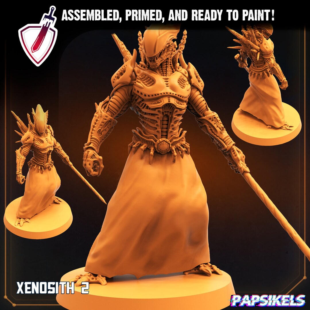 Xenosith 2 | Miniature by Papsikels | Resin Mini for Tabletop Rpgs ...
