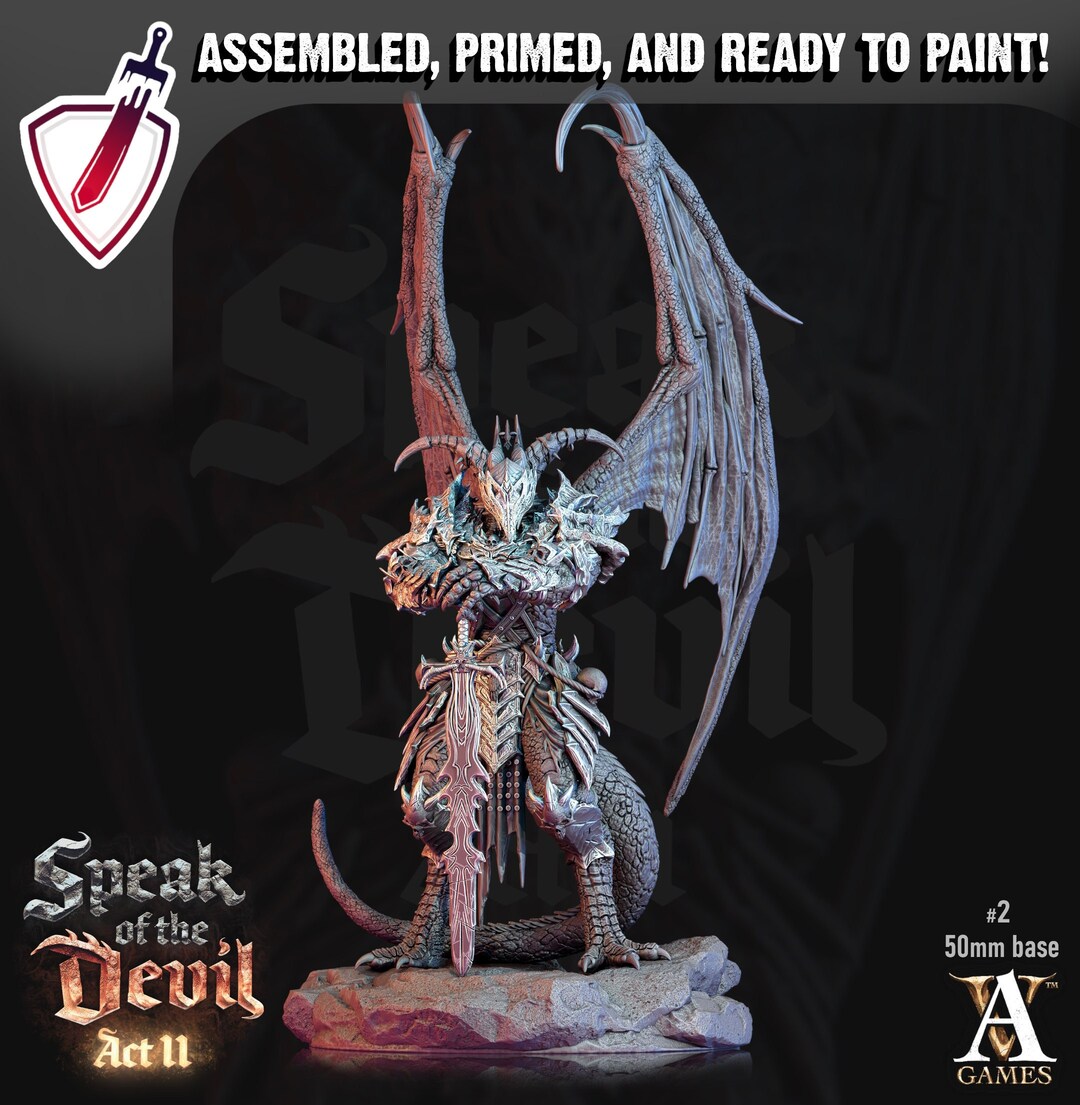 Agonite Devil | Miniatures by Archvillain Games | Resin Mini for ...