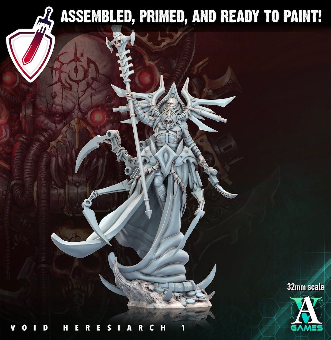 Void Heresiarch | Miniatures by Archvillain Games | Resin Mini for ...