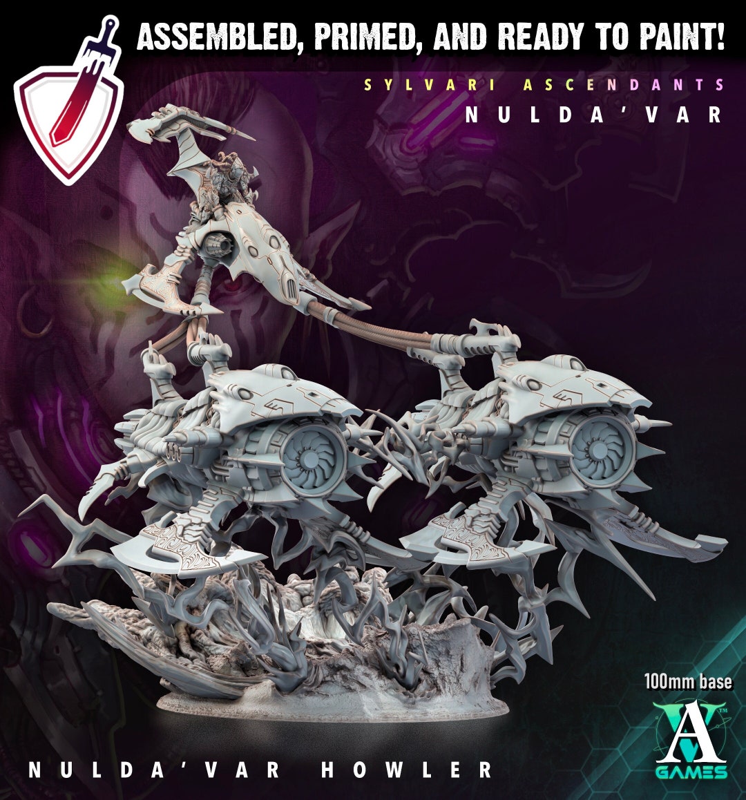 Nulda'var Howler | (massive) Miniature by Archvillain Games | Mini for ...