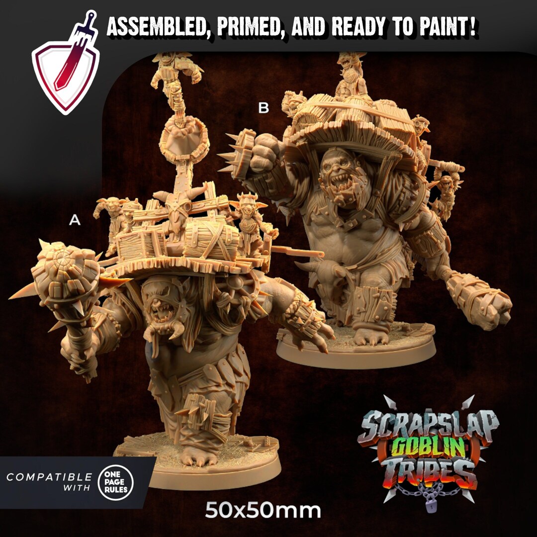 Catapult Ogres | Miniatures by Dragon Trappers Lodge | Resin Mini for ...