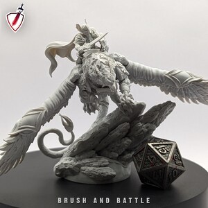 Astral Gryphon Riders | Miniatures by Archvillain Games | Resin Mini ...
