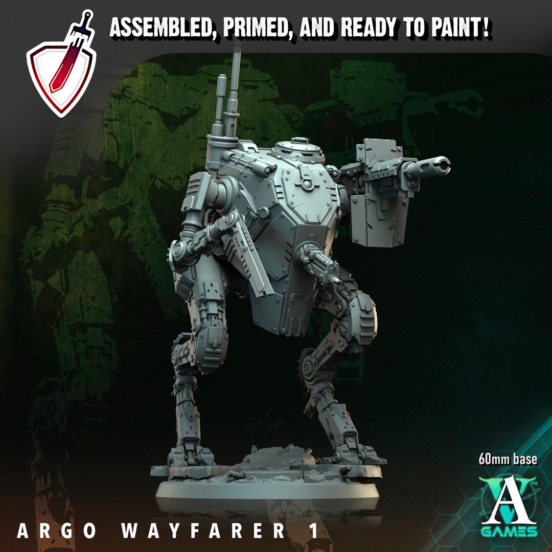 Argo Wayfarer | (large) Miniatures by Archvillain Games | Resin Mini ...