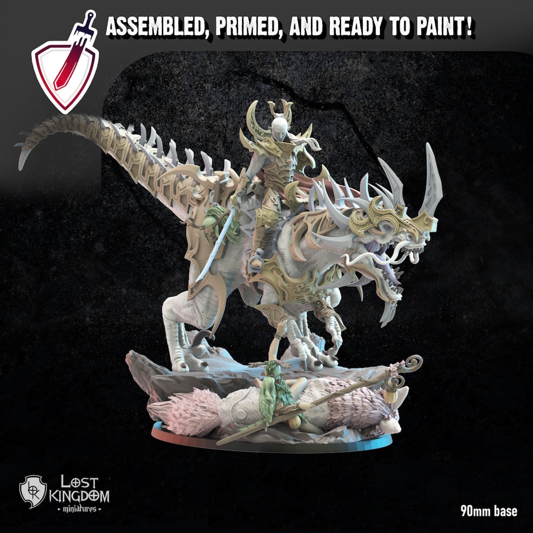 Ashura the Destroyer massive Miniature by Lost Kingdom for Tabletop ...