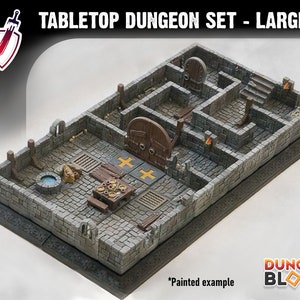 Ultimate Dungeon Set Modular and Easy to Expand Dungeon Blocks FDM or ...