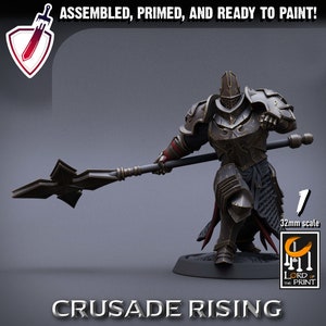 Templar Infantry - Scepter | Miniatures by Lord of the Print | Resin ...