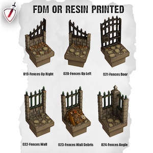 Dungeon Blocks Haunted Graveyard Expansion Tiles(1-40) | FDM or Resin ...