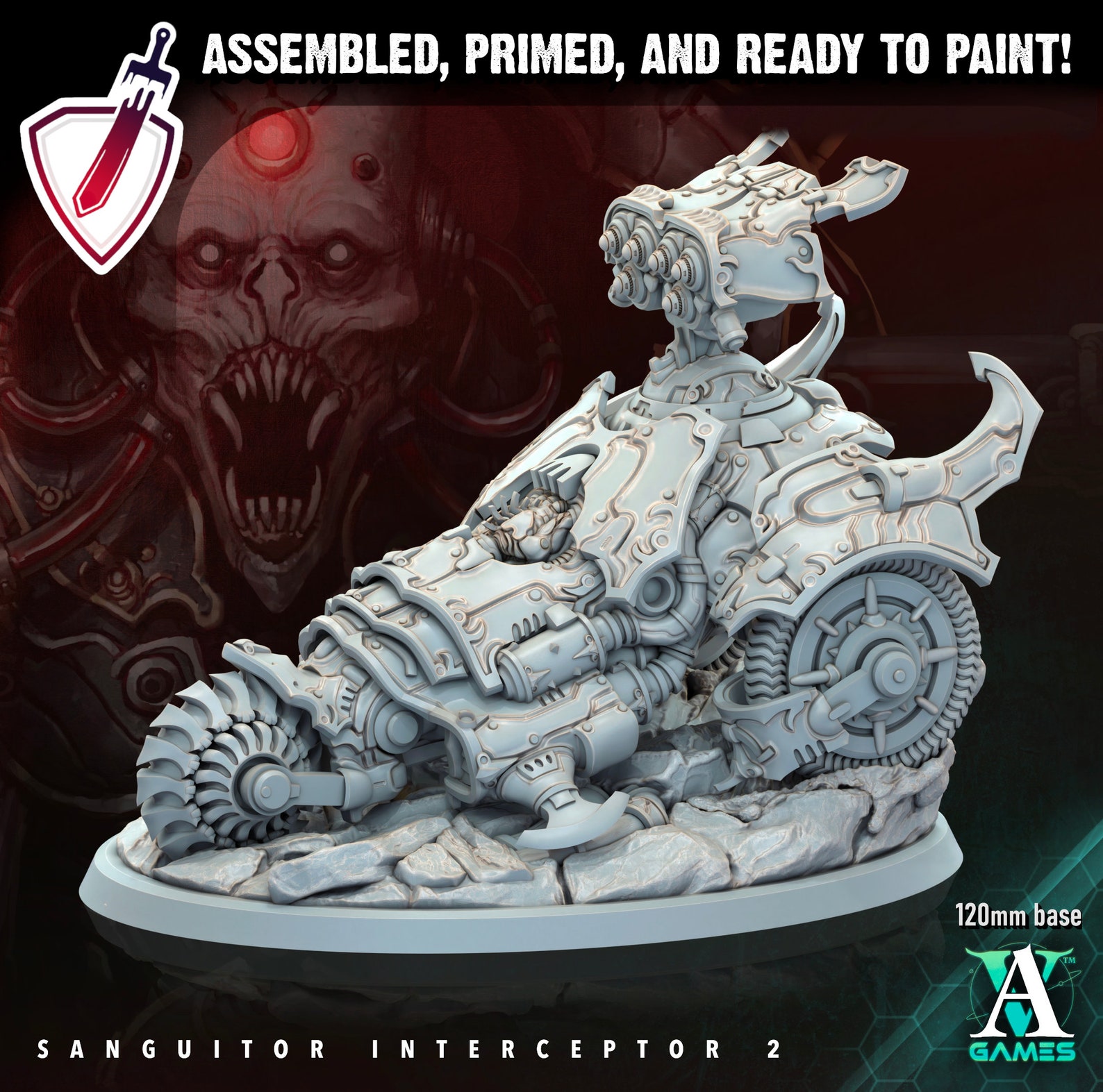 Sanguitor Interceptors | Miniatures by Archvillain Games | Resin Mini ...