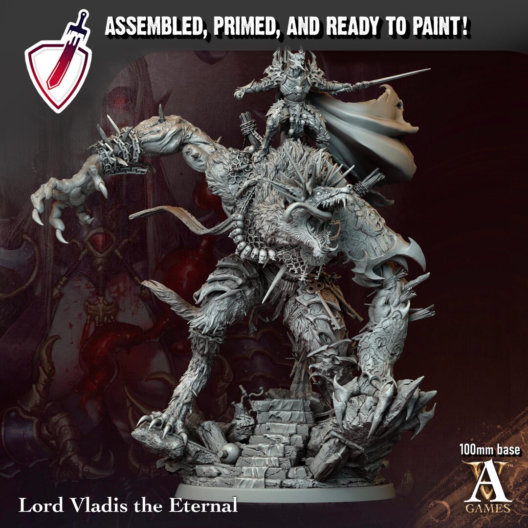 Lord Vladis | (massive) Miniature by Archvillain Games | for Tabletop ...