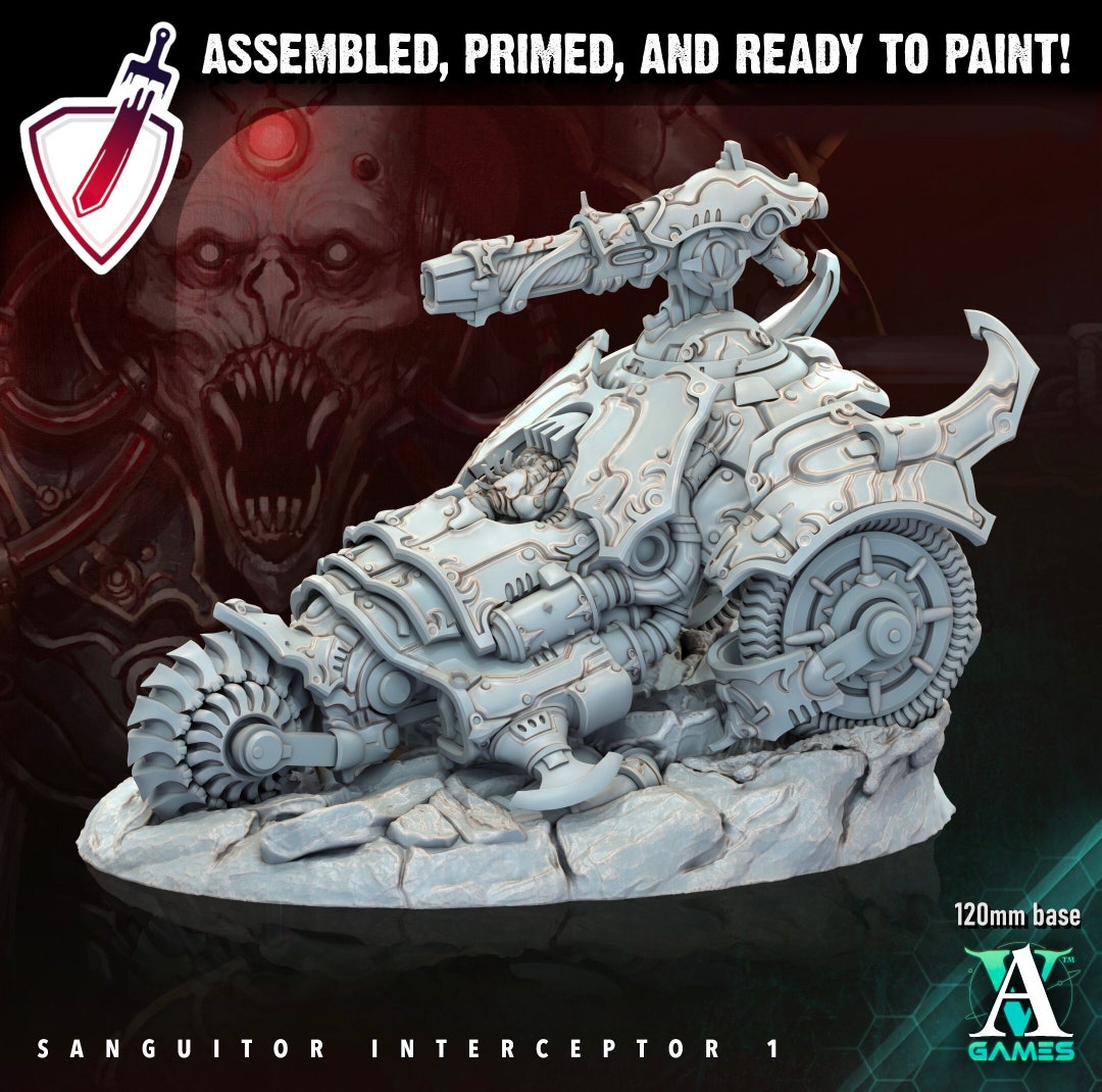 Sanguitor Interceptors | Miniatures by Archvillain Games | Resin Mini ...