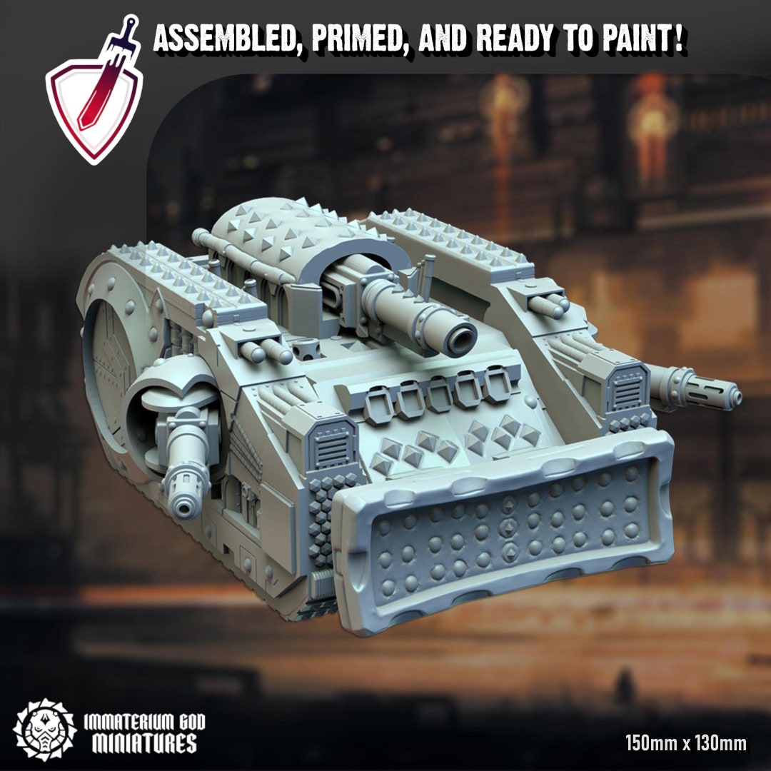 Banebomber Tank | (large) Miniature by Immaterium God | Resin Mini for ...