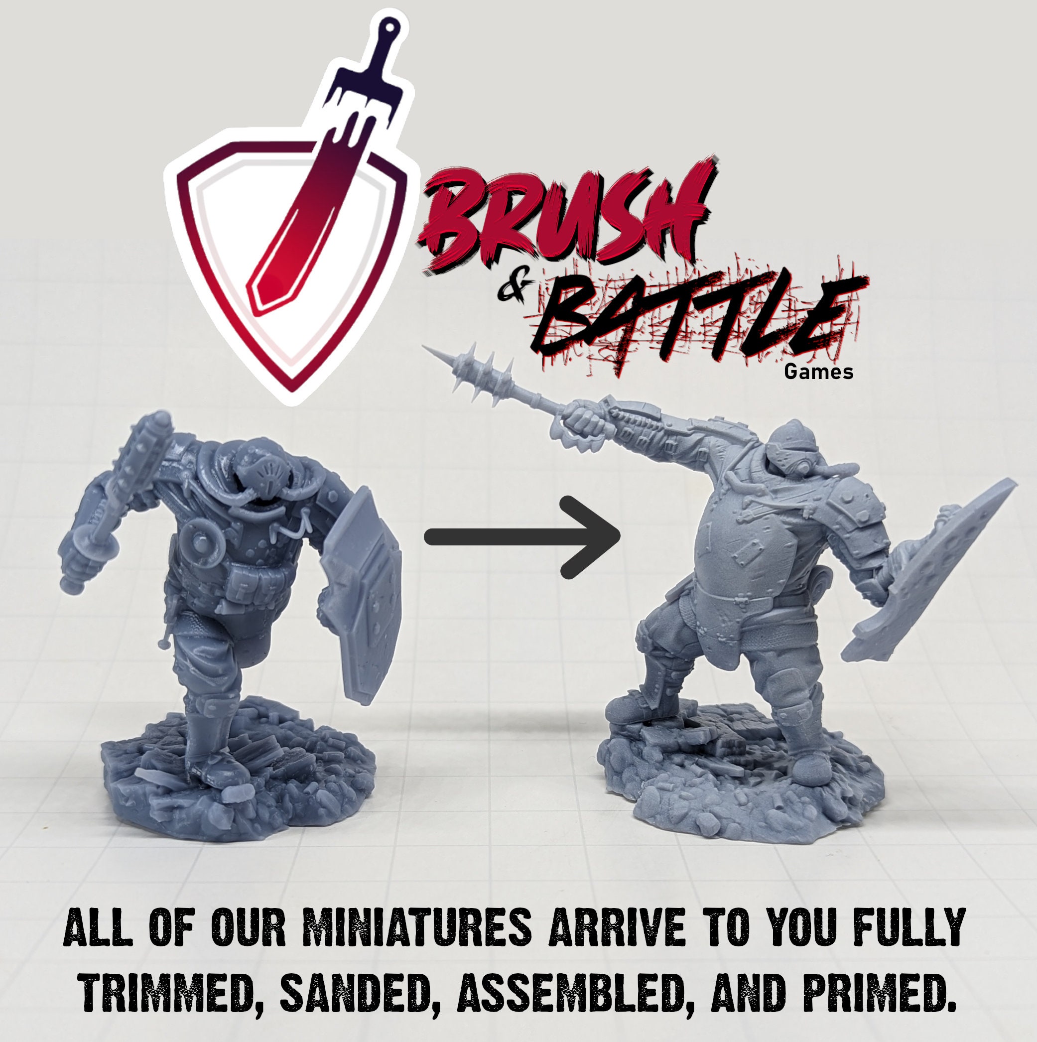 Bog Trolls | Miniatures by Archvillain Games | Resin Mini for Tabletop ...