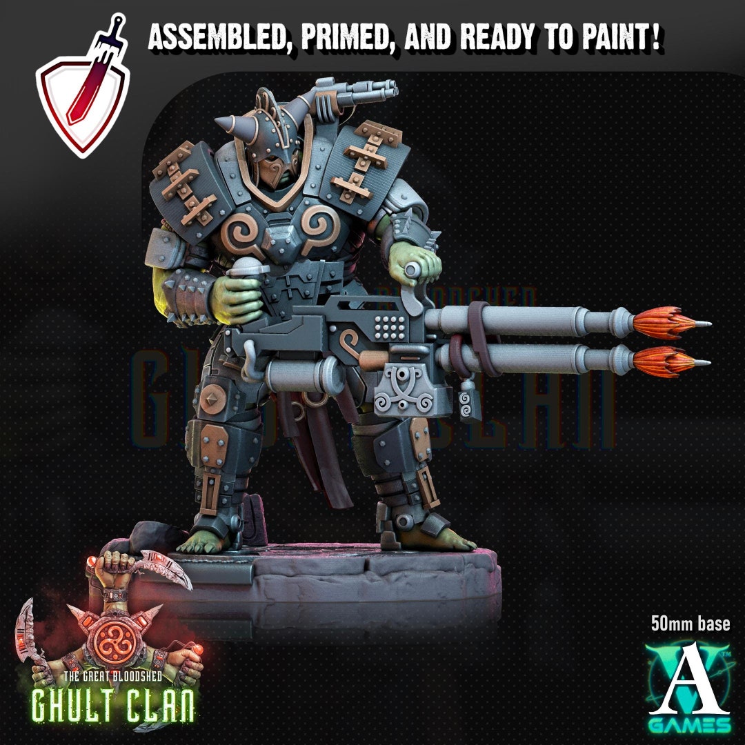 Ghult Gallowglass | Miniatures by Archvillain Games | Resin Mini for ...