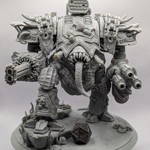 Abyssal Knight | Two Sizes | Miniature by Immaterium God | Resin Mini ...
