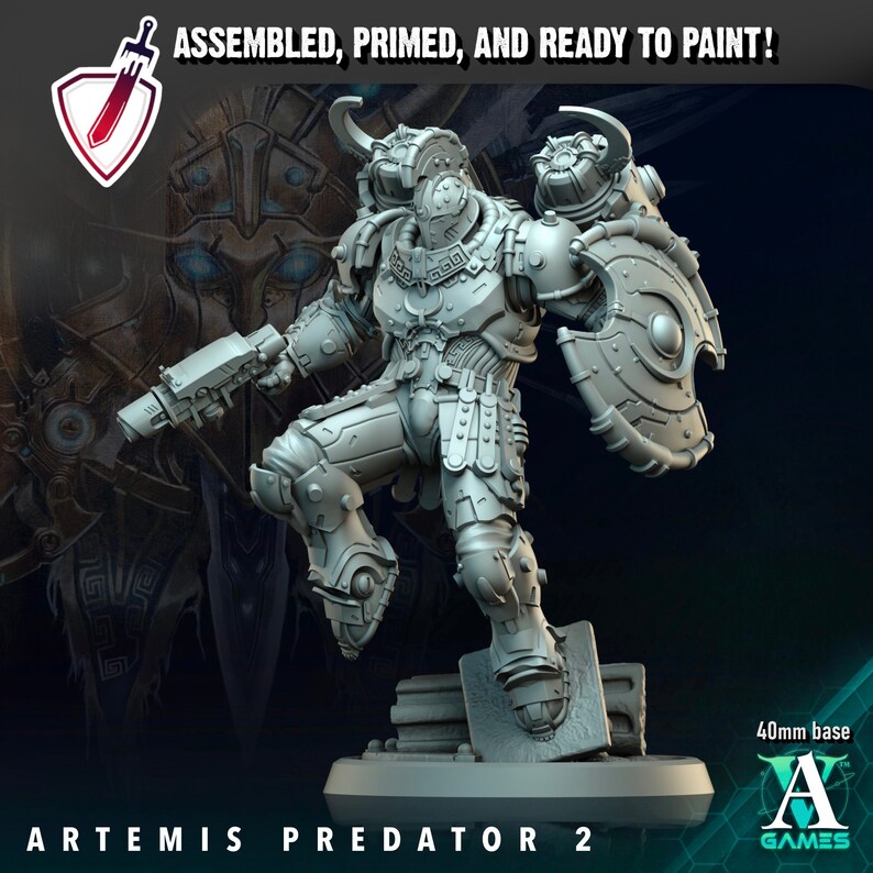 Artemis Predators | Miniatures by Archvillain Games | Resin Mini for ...
