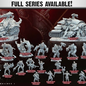 Sanguitor Interceptors | Miniatures by Archvillain Games | Resin Mini ...