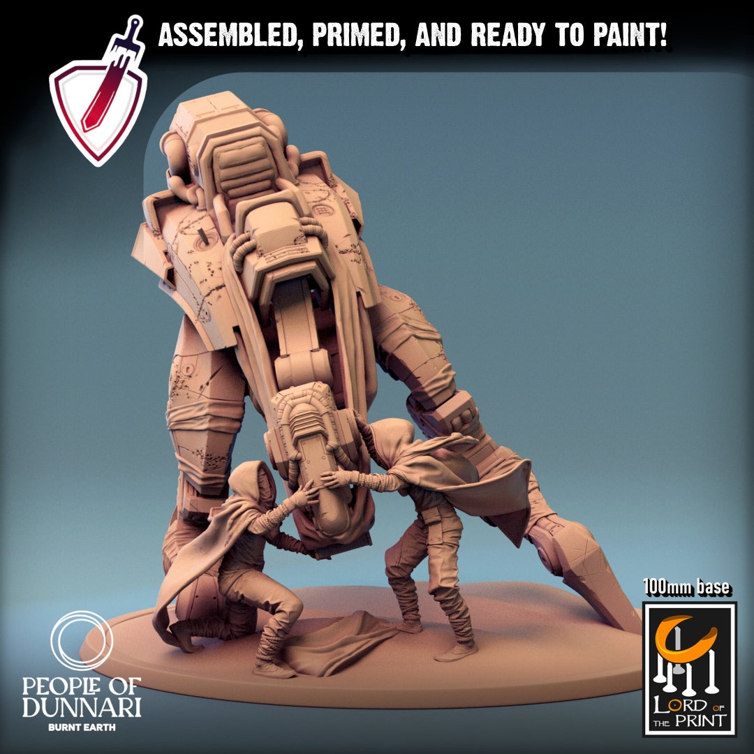 Medoka Dune Walker | (large) Miniatures by Lord of the Print | for ...