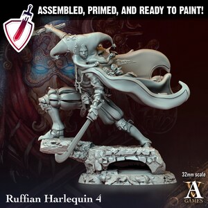 Ruffian Harlequins | Miniatures by Archvillain Games | Resin Mini for ...