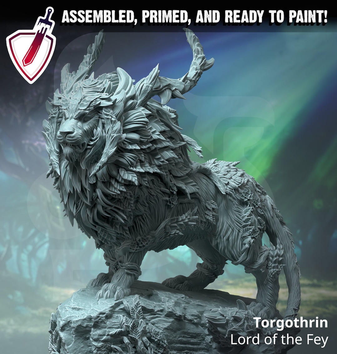 Torgothrin Lord of the Fey Miniatures by DM Stash Great for Tabletop ...