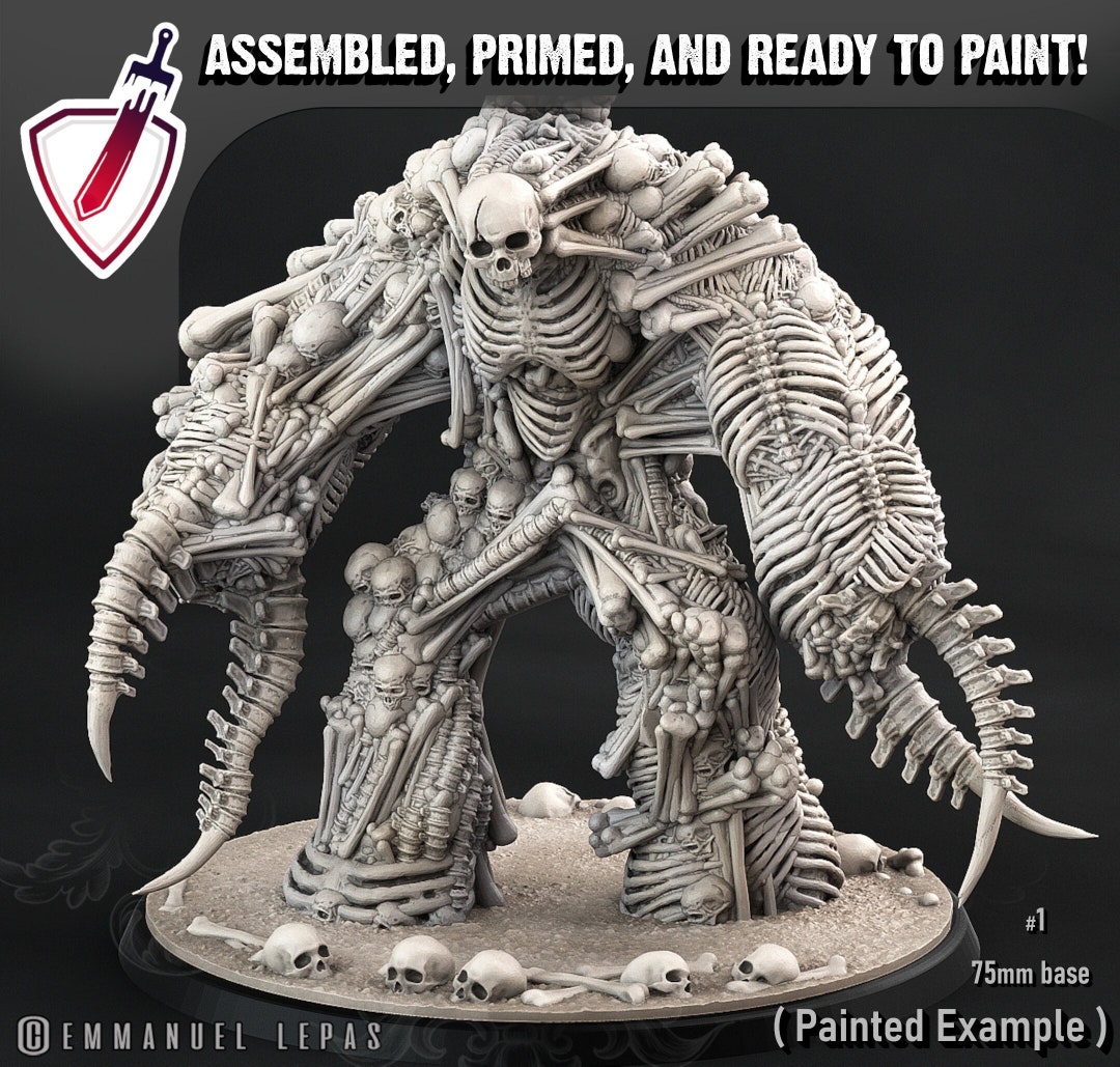Bones Golem | Miniatures by Print Your Monsters | Mini for Tabletop ...