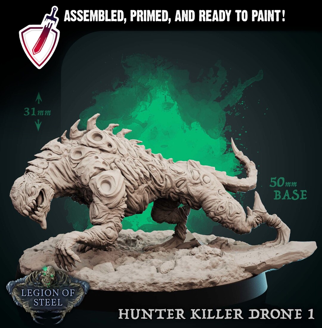 Hunter Killer Drones | Miniatures by Mammoth Factory | Resin Mini for ...