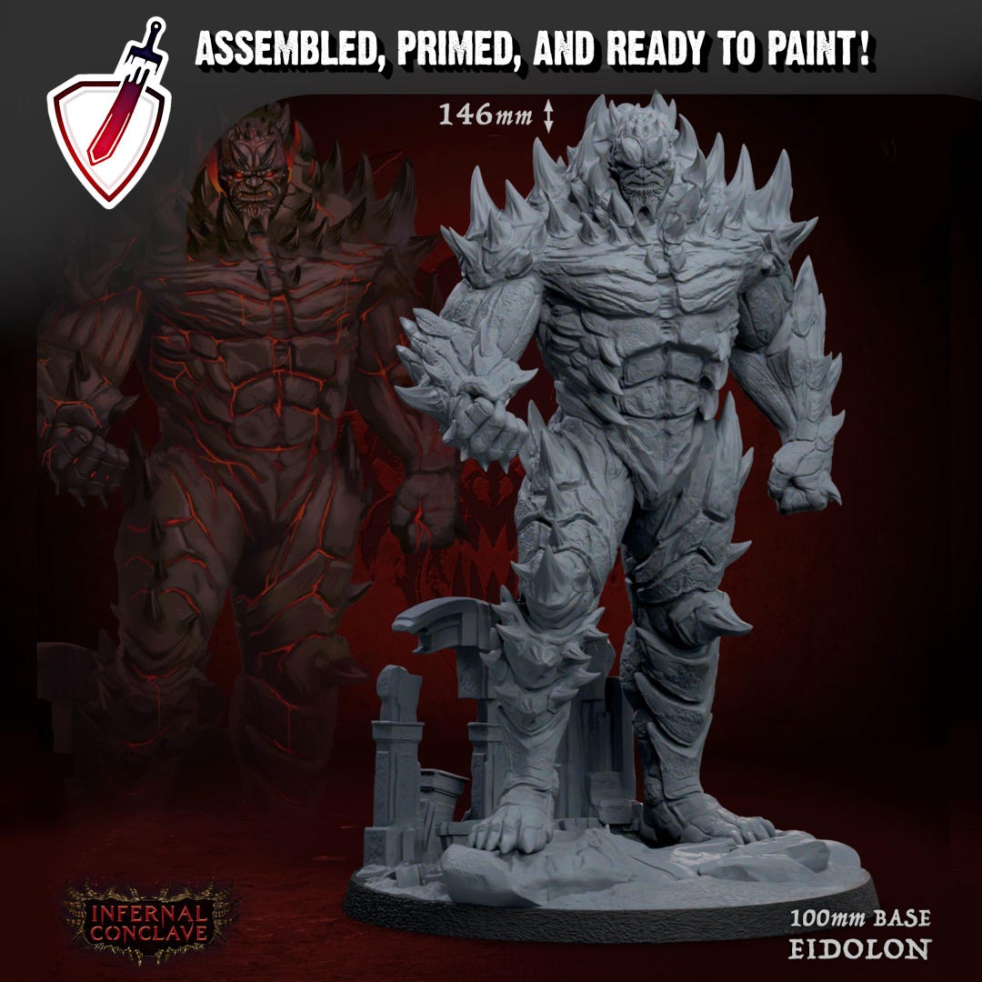 Eidolon | (massive) Miniature by Mammoth Factory | Resin Mini for ...