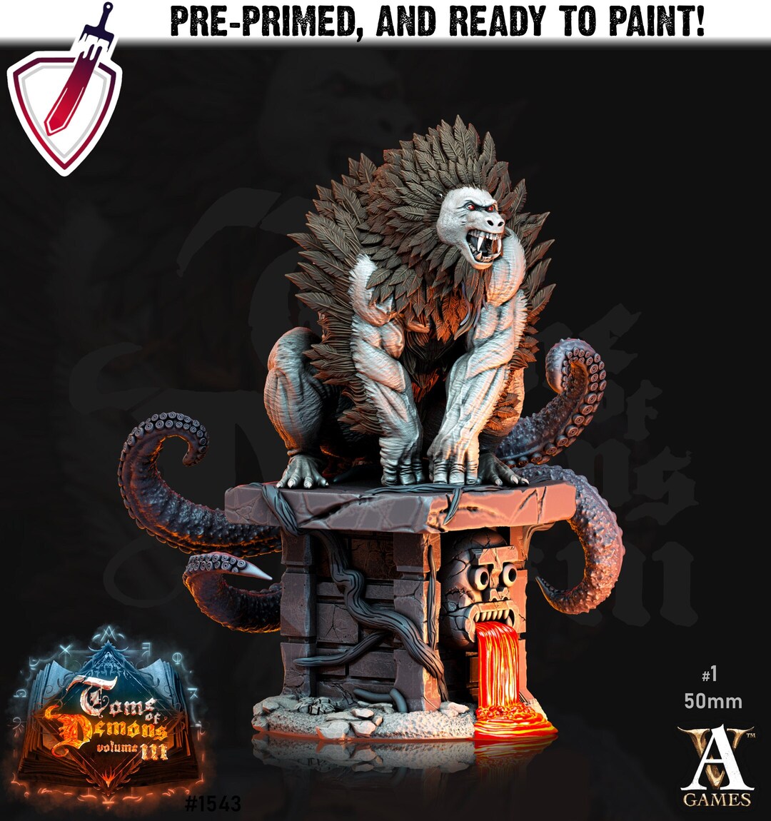 Teraton Shumba | Miniatures by Archvillain Games | Resin Mini for ...
