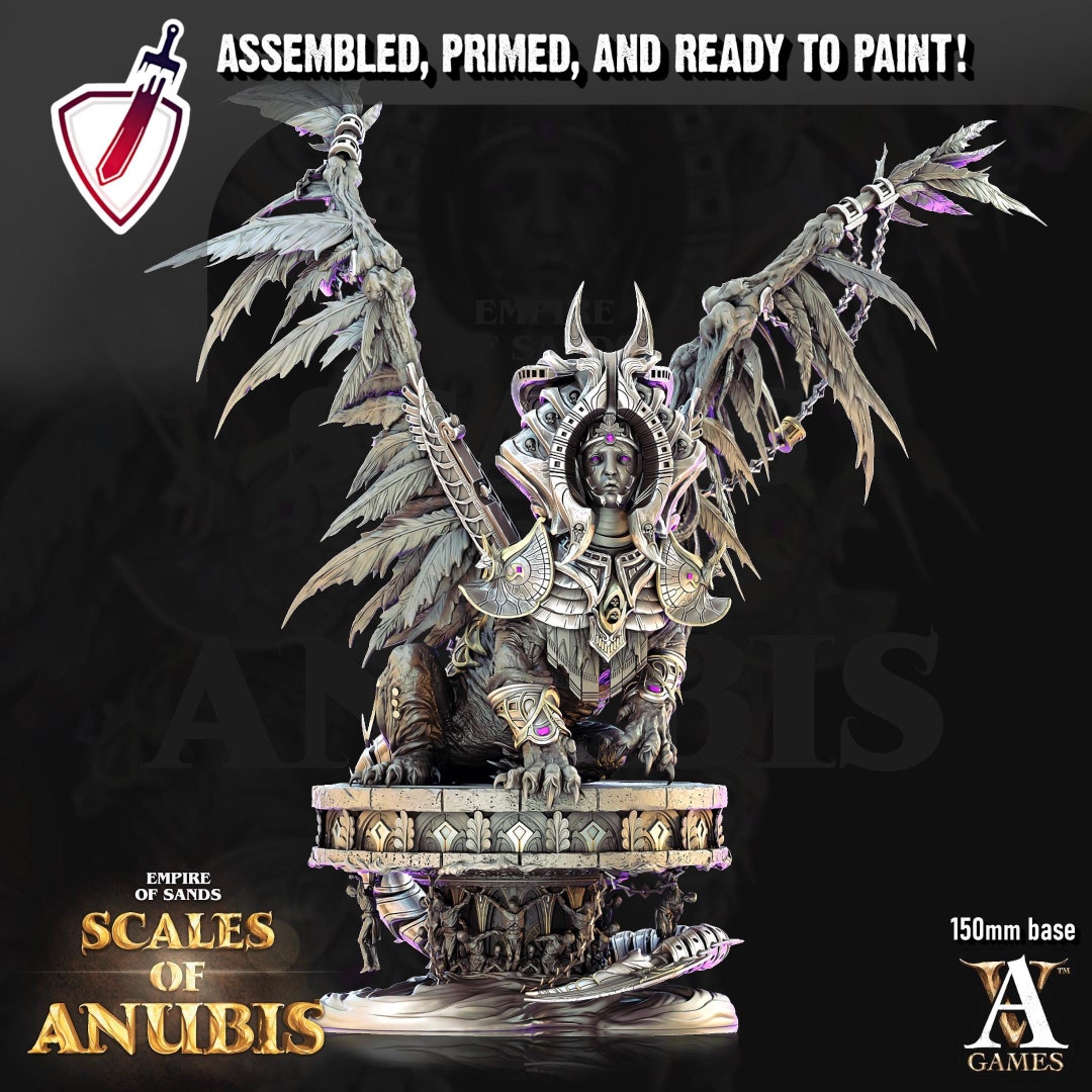 Soul Collector Sphinx | (massive) Miniatures by Archvillain Games | for ...