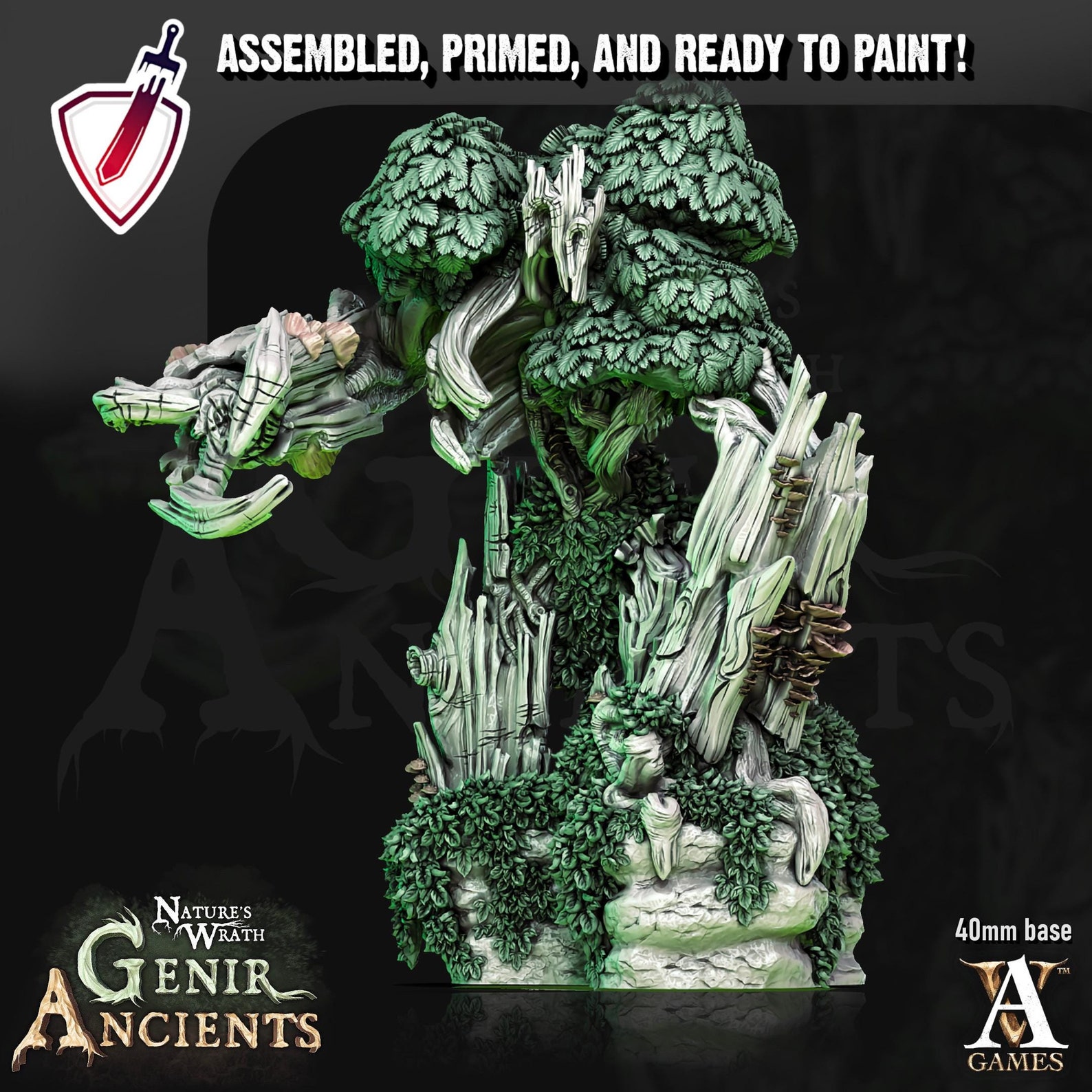 Young Treants | Miniatures by Archvillain Games | Resin Mini for ...