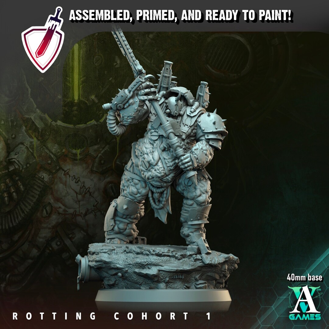 Rotting Cohort | Miniatures by Archvillain Games | Resin Mini for ...