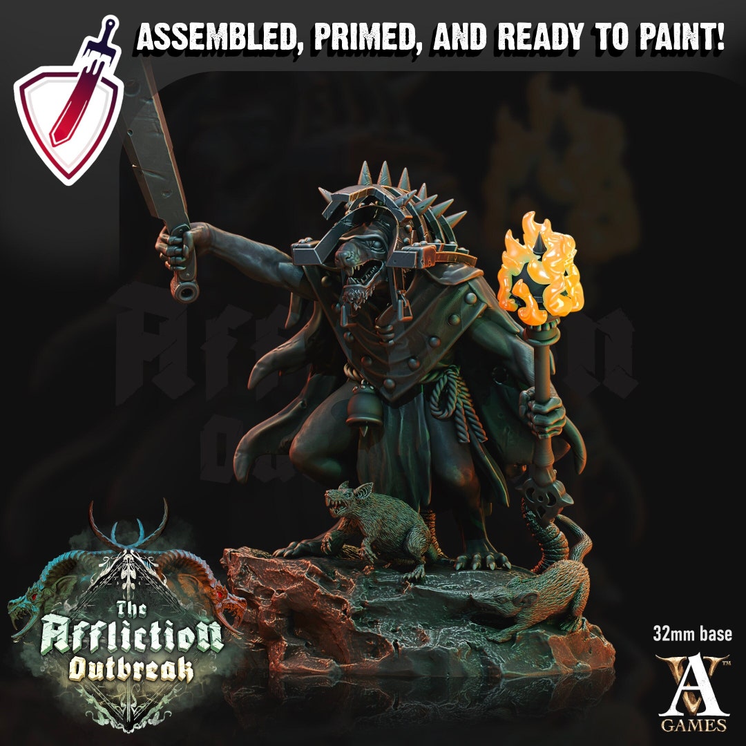 Plague Chanters | Miniatures by Archvillain Games | Resin Mini for ...