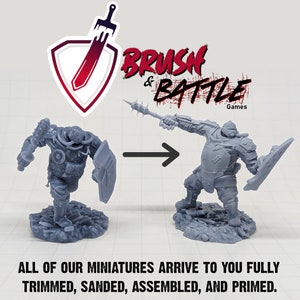 Shardforged Spellsword Miniatures by Arcane Minis Great for Tabletop ...