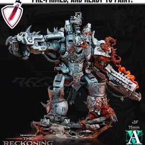 Armari Chaosbred Devastators Archvillain Games Miniature RESIN Tabletop ...
