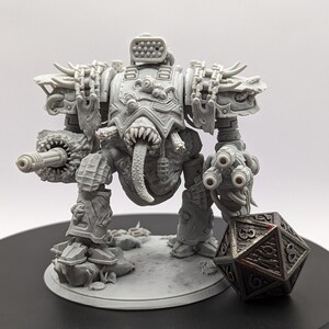 Abyssal Knight | Two Sizes | Miniature by Immaterium God | Resin Mini ...