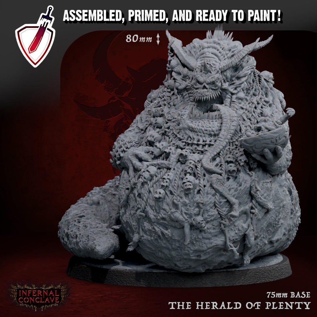 The Herald of Plenty | (large) Miniature by Mammoth Factory | for ...