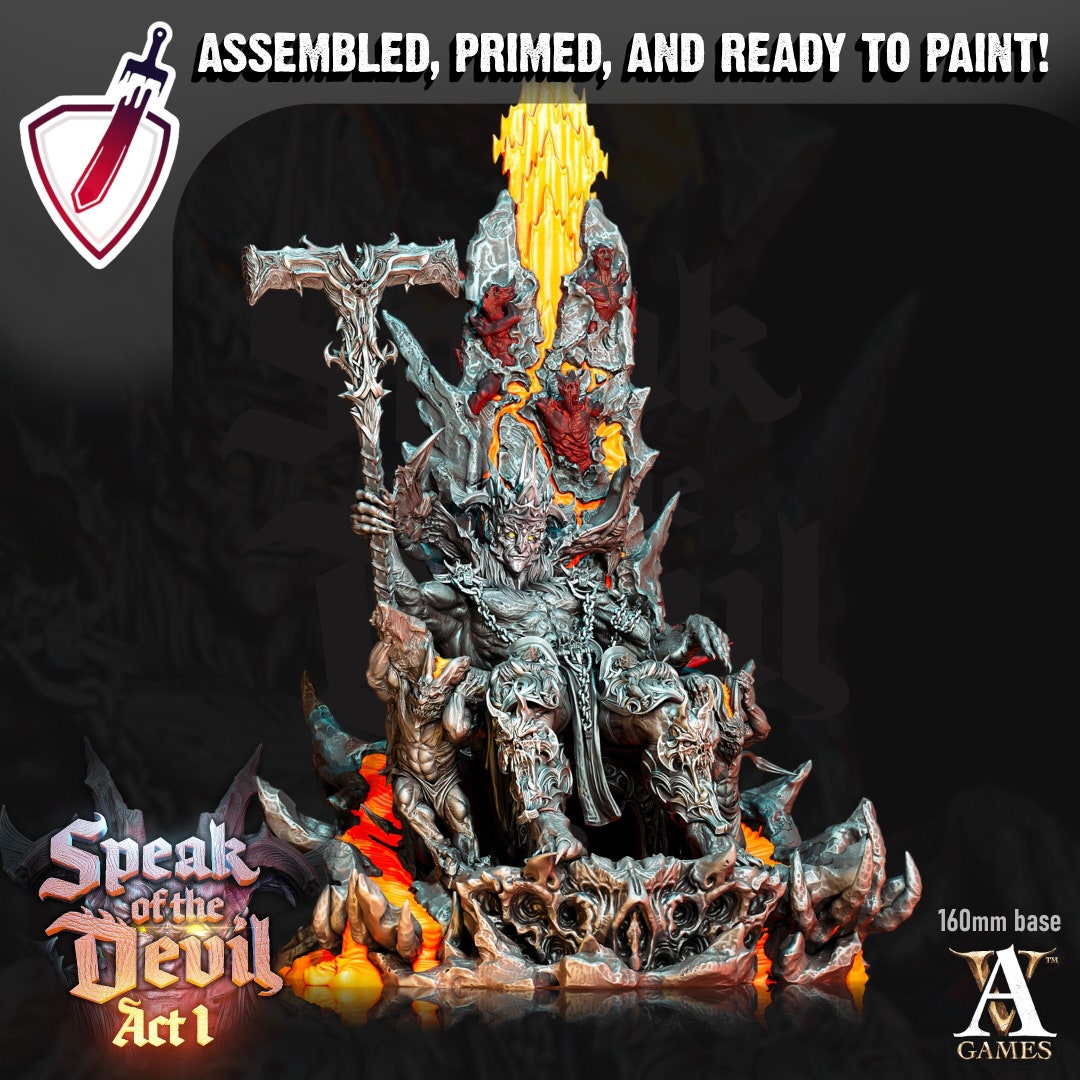 Asmodeus | Miniatures by Archvillain Games | Resin Mini for Tabletop ...